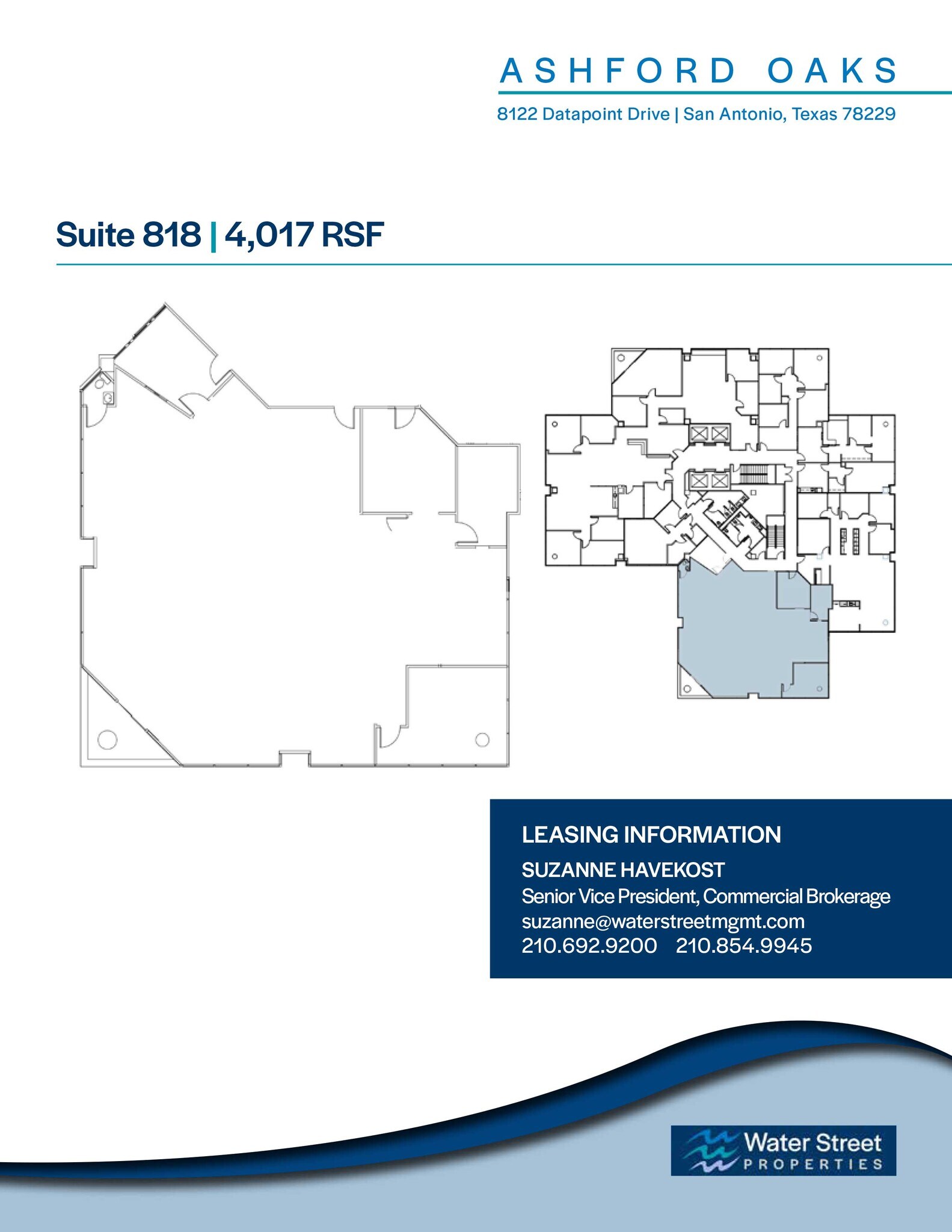 8122 Datapoint Dr, San Antonio, TX 78229 - Ashford Oaks Office Building ...