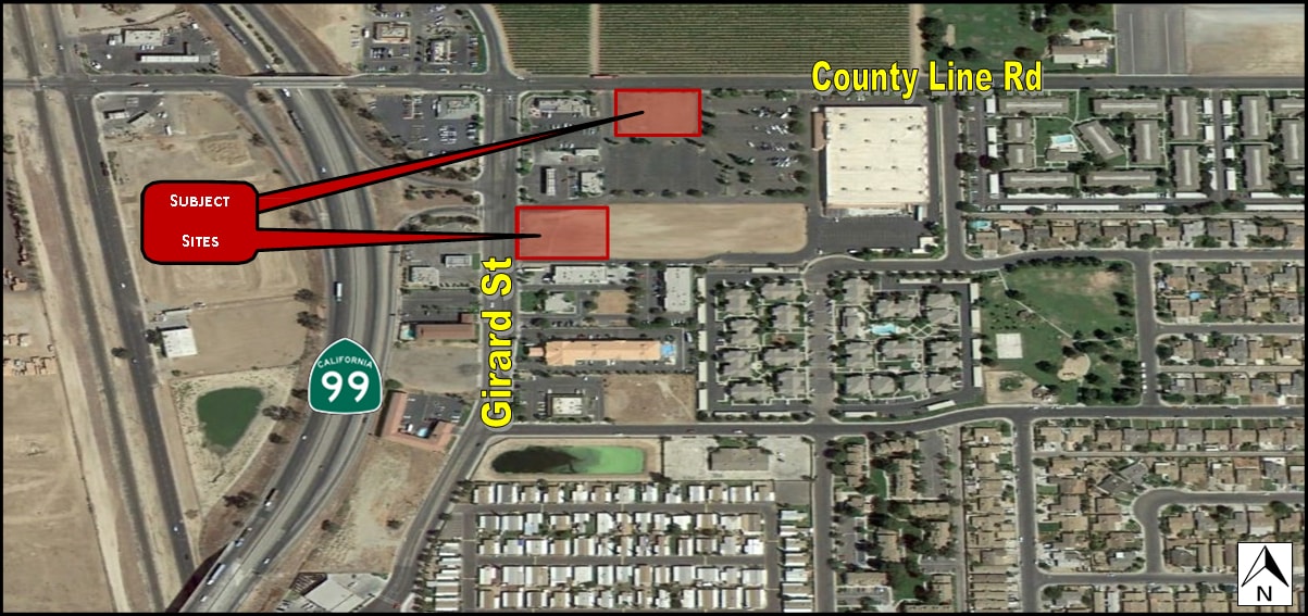 County Line Rd, Delano, CA 93215 - County Line Road & Girard Street ...