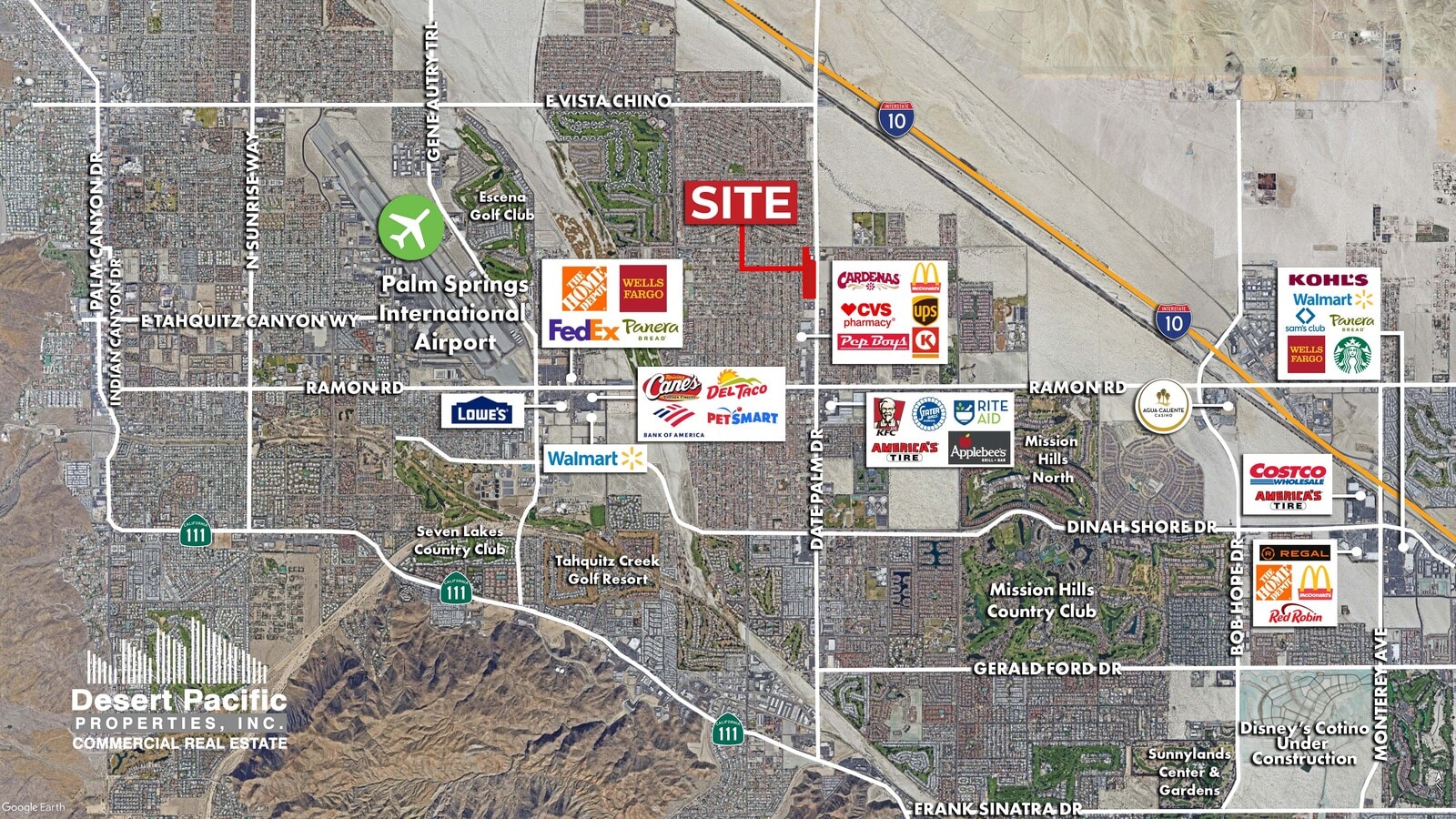 Date Palm Dr, Cathedral City, CA 92234 - 16.02 AC Retail/Commercial ...