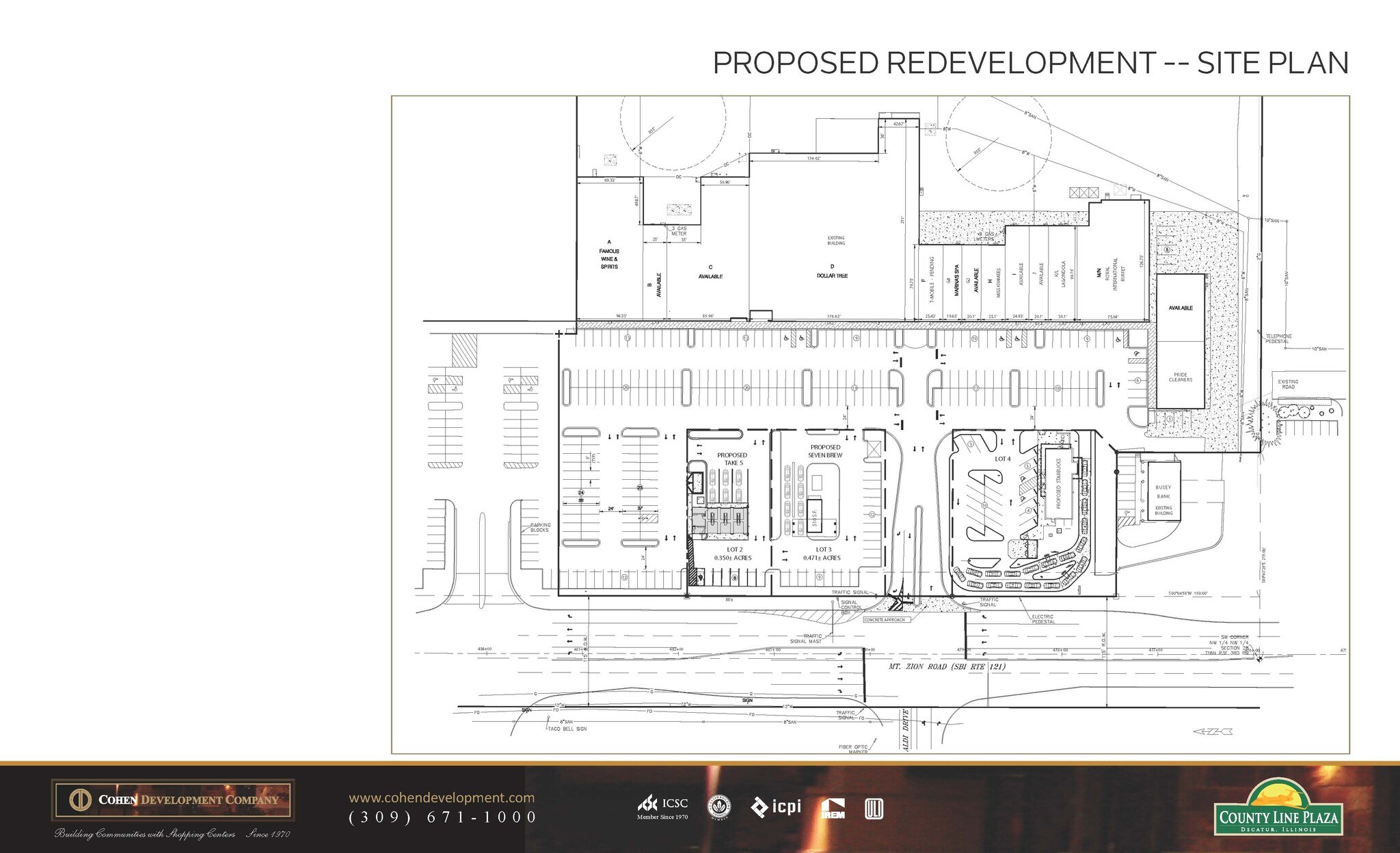 2016 S Mount Zion Rd, Decatur, IL 62521 - County Line Plaza | LoopNet
