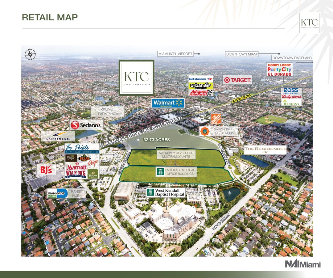 SW 88th St, Miami, FL 33196 - Kendall Town Center | LoopNet