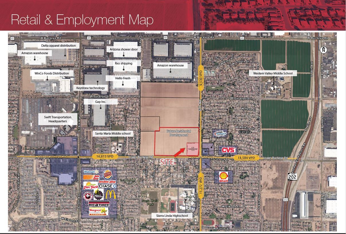 NWC 67th Ave & Lower Buckeye Rd, Phoenix, AZ 85043 - Land for Sale ...