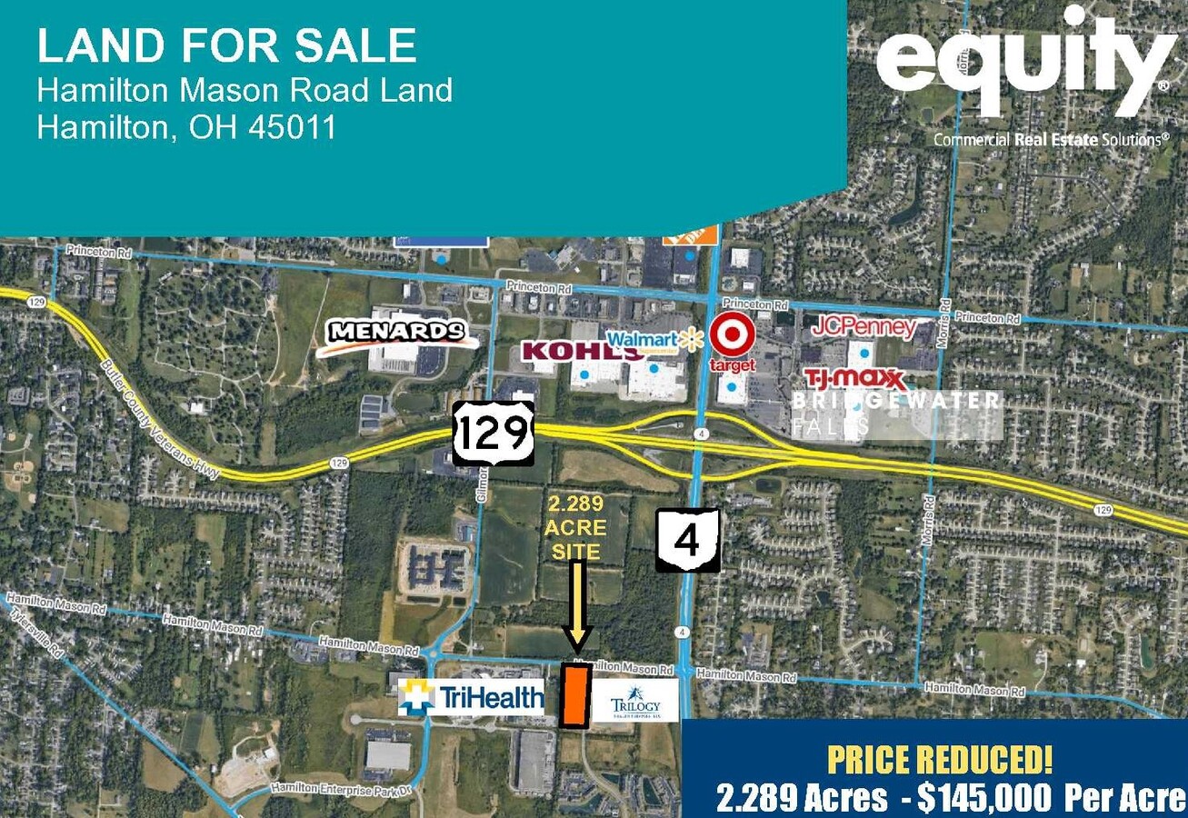 Hamilton Mason Rd & SR 4 Byp, Hamilton, OH 45011 - Land for Sale | LoopNet