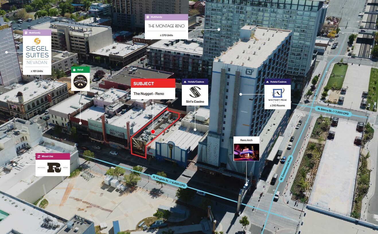 231 & 233 N Virginia St., Reno, NV 89501 - The Nugget | LoopNet