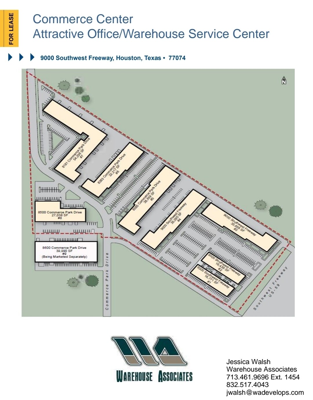 9000 Southwest Fwy, Houston, TX 77074 - Commerce Center - New Reduced ...