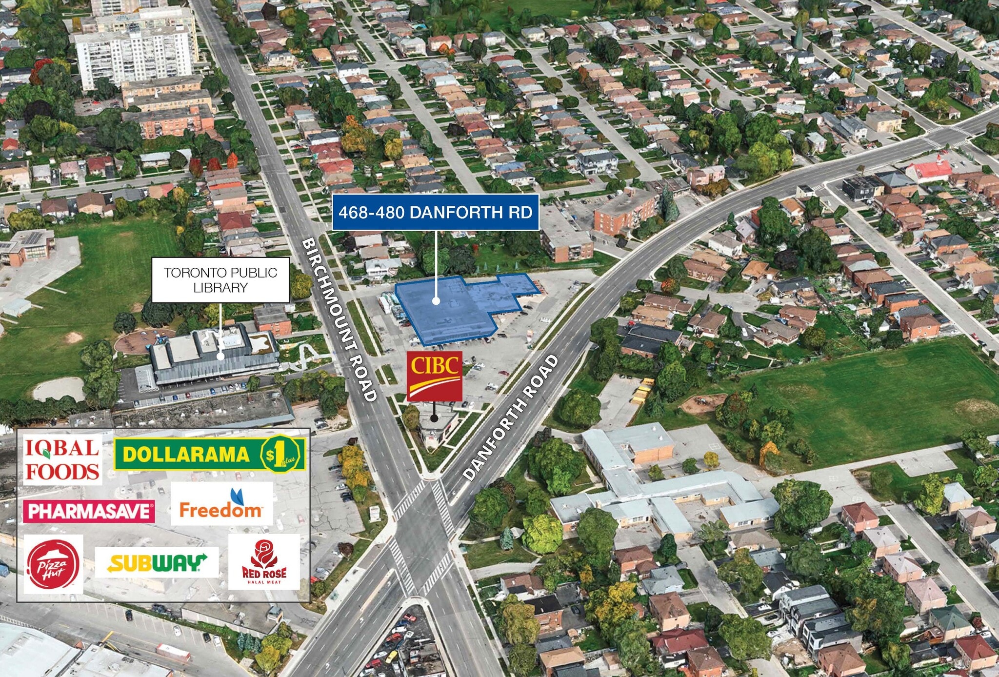 468-480 Danforth Rd, Toronto, ON M1K 1C6 - Retail for Lease | LoopNet