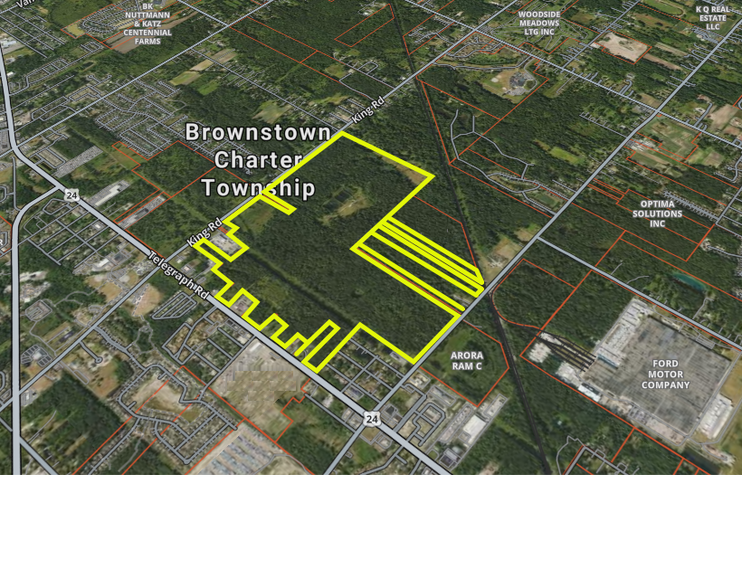 Various Telegraph Rd. & Sibley Rd. Rd, Brownstown Township, MI 48174 ...