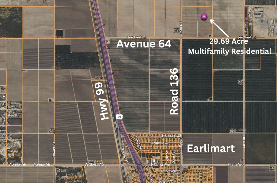 6600 Road 136, Earlimart, CA 93219 - Earlimart MFR Land 76 units per ...
