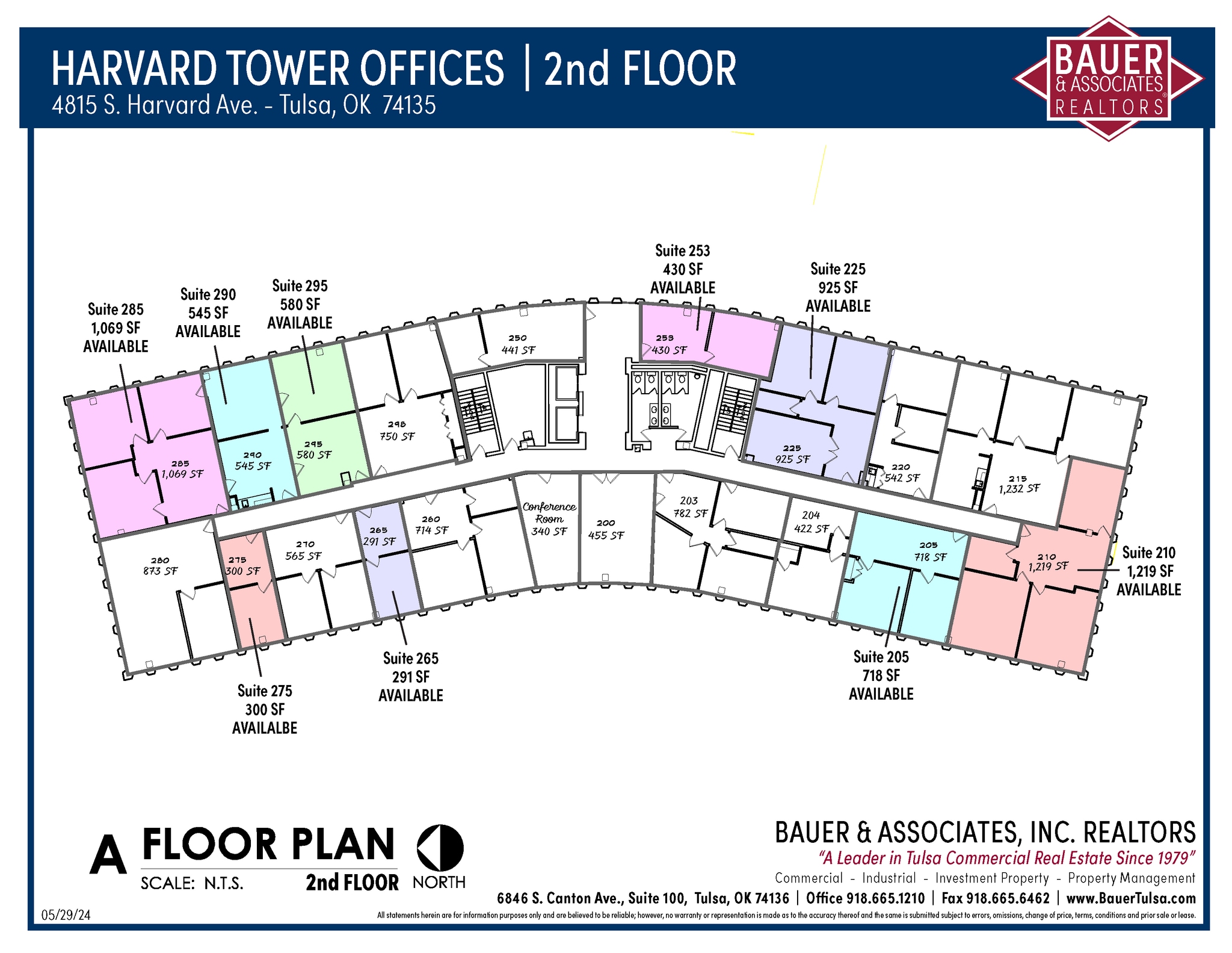 4815 S Harvard Ave, Tulsa, OK 74135 - Harvard Tower Office Building ...