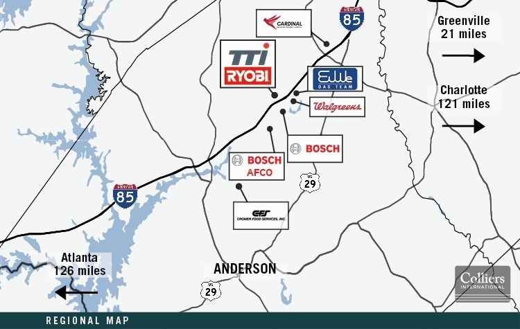 Ryobi Dr, Anderson, SC 29621 - TTI Gateway | LoopNet