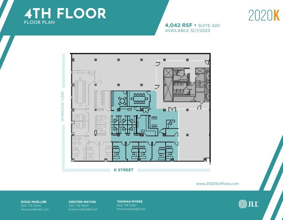 2020 K St NW, Washington, DC 20006 - Office for Lease | LoopNet