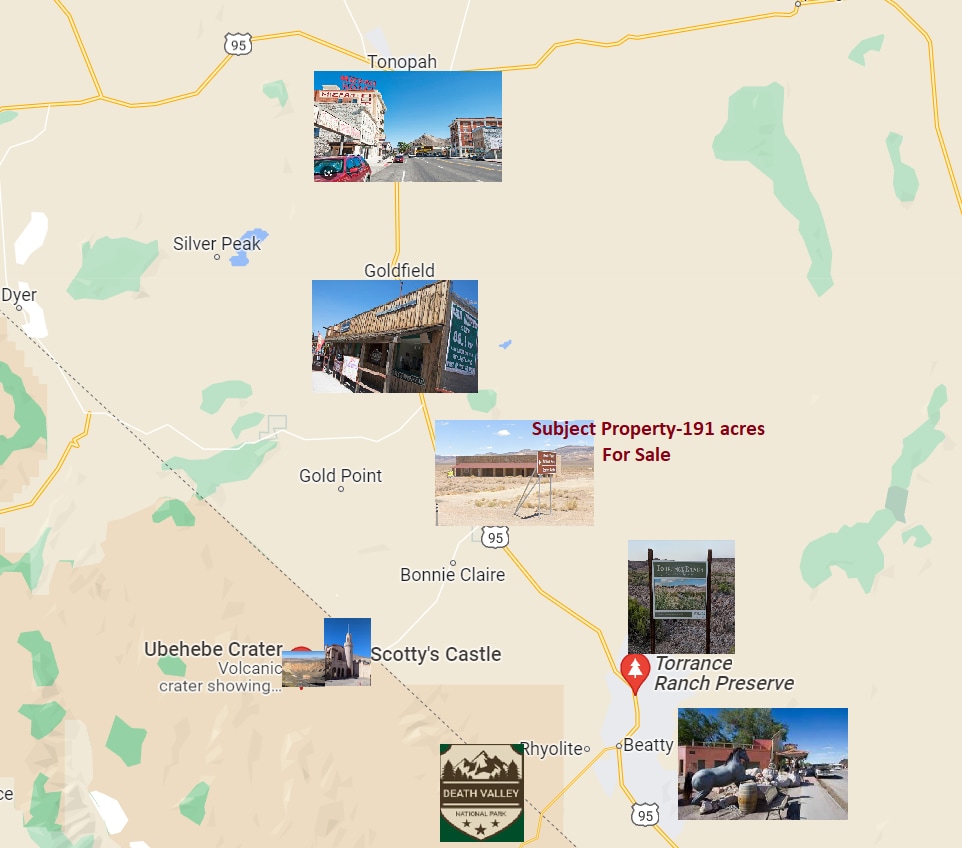 US 95, Beatty, NV 89003 - 191.26 acre at US 95 and Scotty's Castle Road ...
