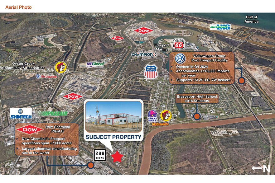 1949 Victoria St, Freeport, TX 77541 - ±2.3 AC Warehouse/IOS | Gulf ...