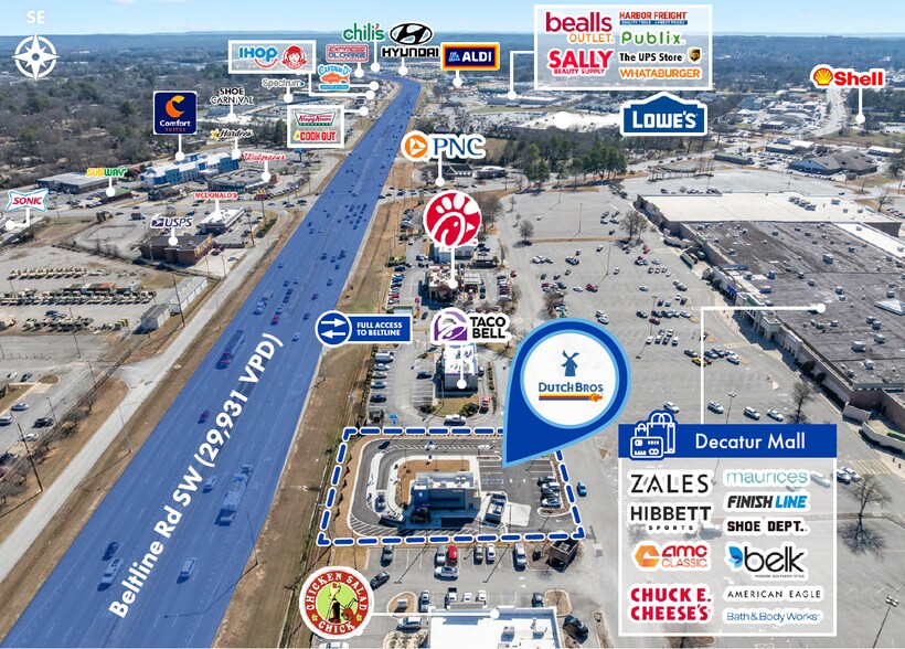 1805 Beltline Rd SW, Decatur, AL 35601 | LoopNet