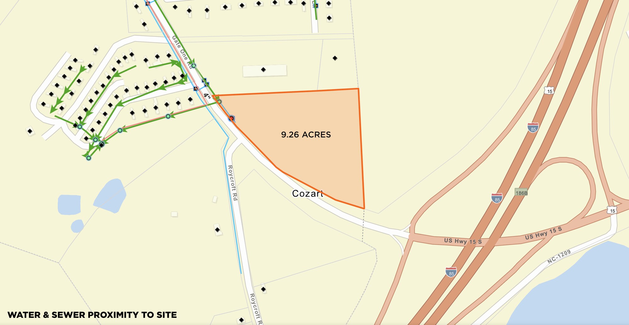 Gate One Rd, Butner, NC 27509 - Granville County Land off I-85 | LoopNet