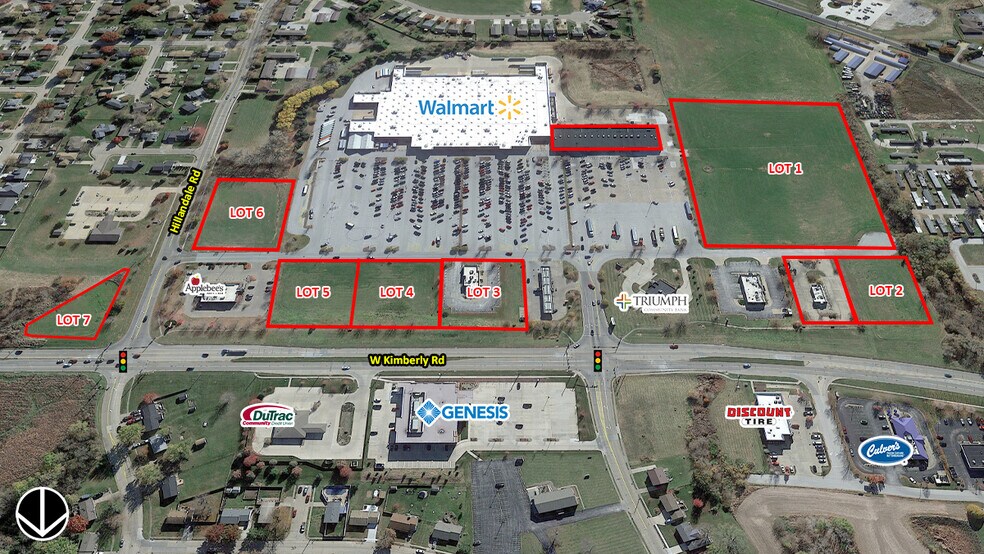 3301 W Kimberly Rd, Davenport, IA 52806 - Kimberly Commons, 7 Lots Available | LoopNet
