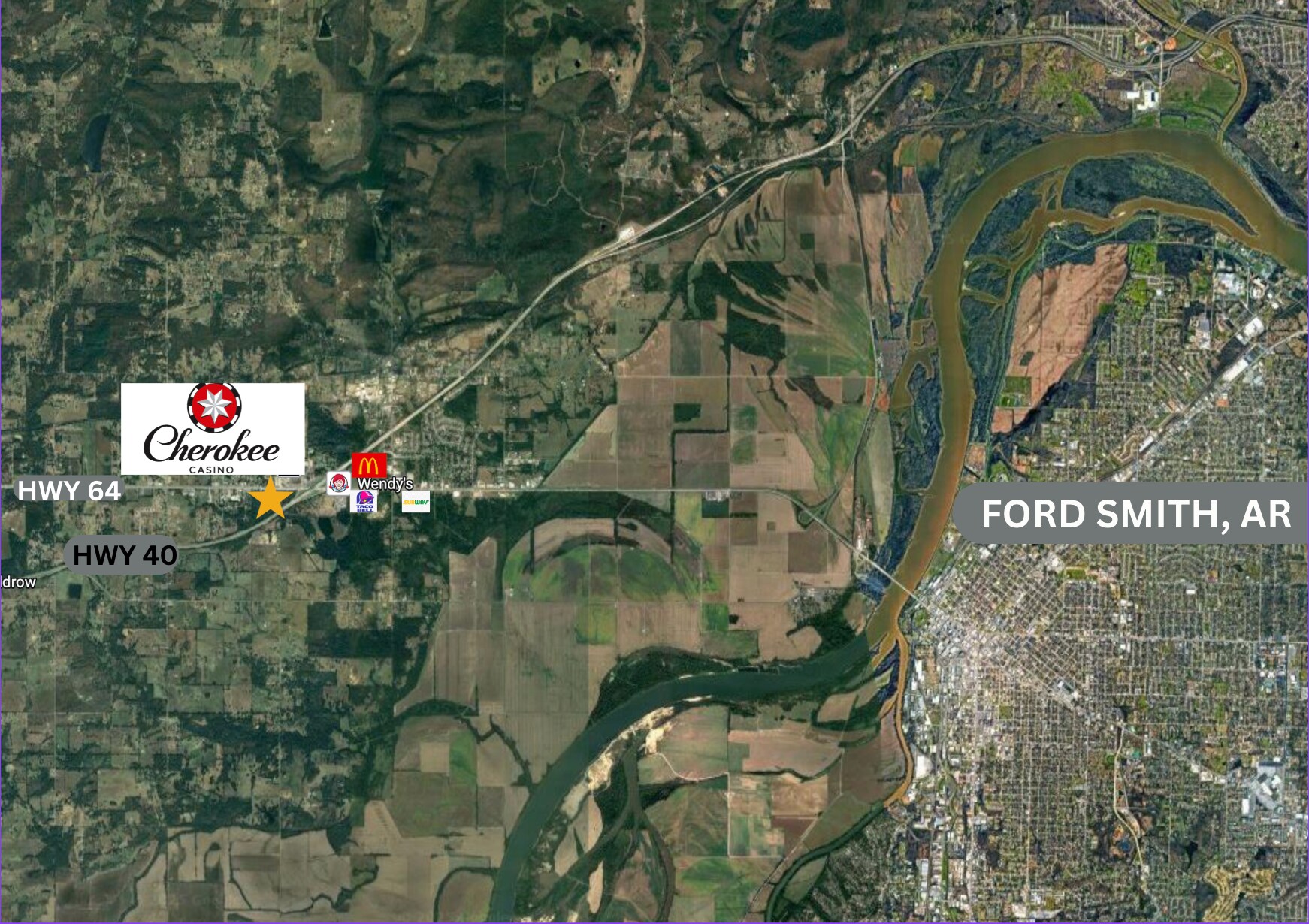 400 E Ray Fine Blvd, Roland, OK 74954 - 24 Prime Acres Between I-40 ...