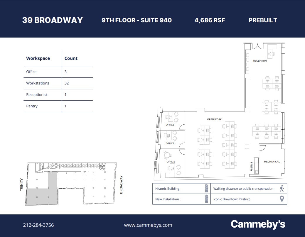 39 Broadway, New York, NY 10006 - Office for Lease | LoopNet