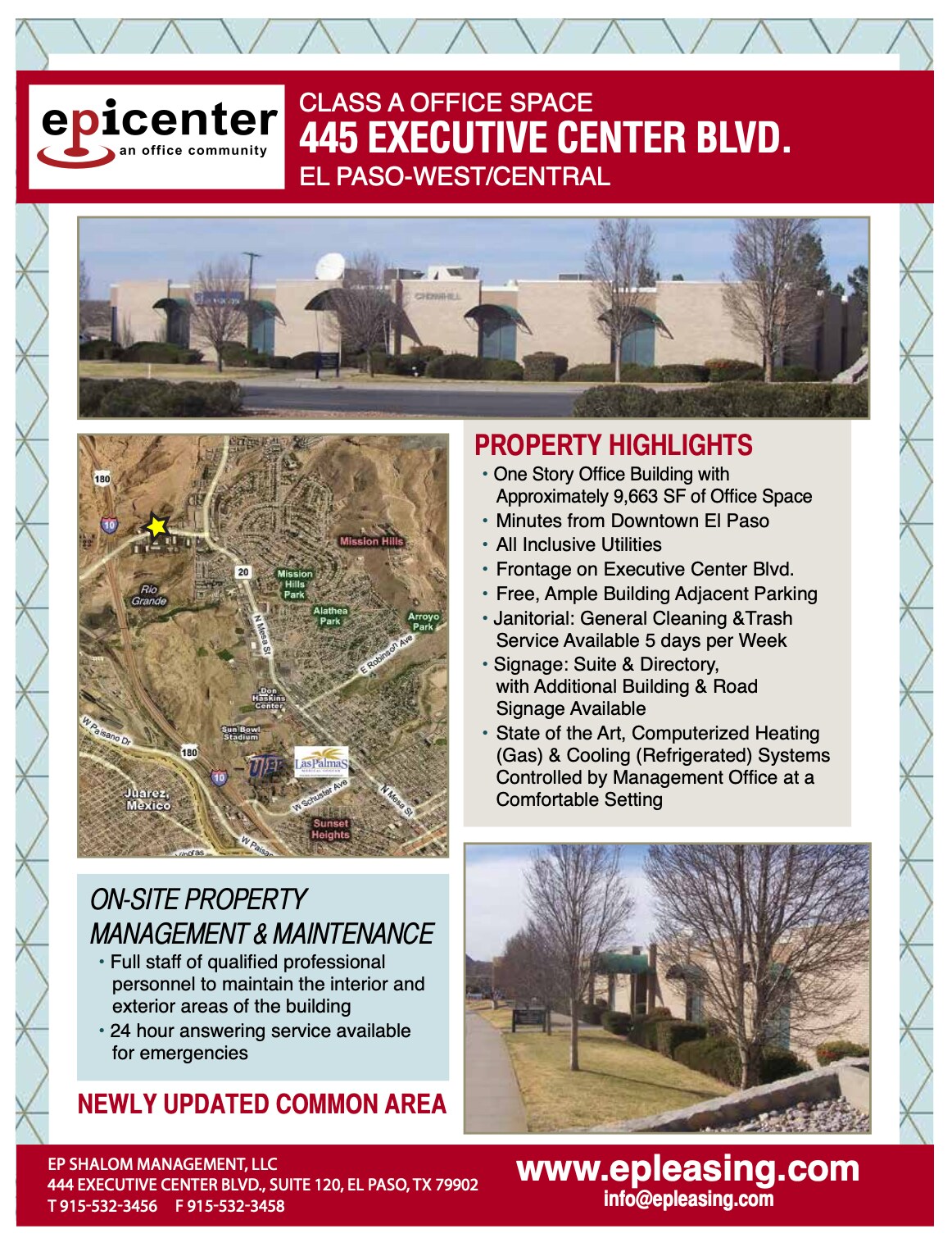 444 Executive Center Blvd, El Paso, TX 79902 - Executive Center ...