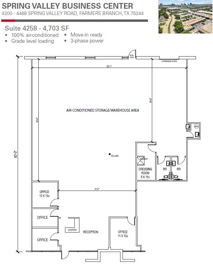 4440-4460 Spring Valley Rd, Dallas, TX 75244 - Spring Valley Business ...