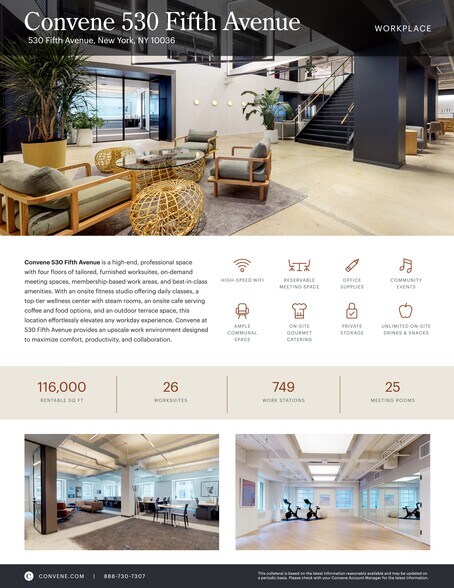 530 Fifth Ave, New York, NY 10036 - Convene 530 Fifth Avenue | LoopNet