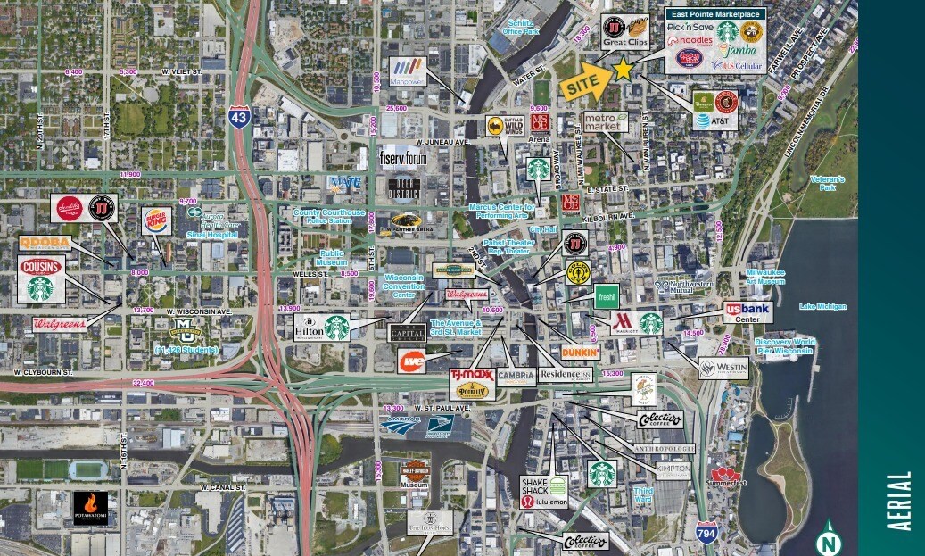 605 E Lyon St, Milwaukee, WI 53202 - East Pointe Marketplace | LoopNet