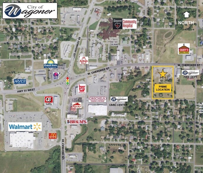 903 W Cherokee St, Wagoner, OK 74467 - Land for Sale | LoopNet 903 W Cherokee St, Wagoner, OK 74467 - Land for Sale | LoopNet