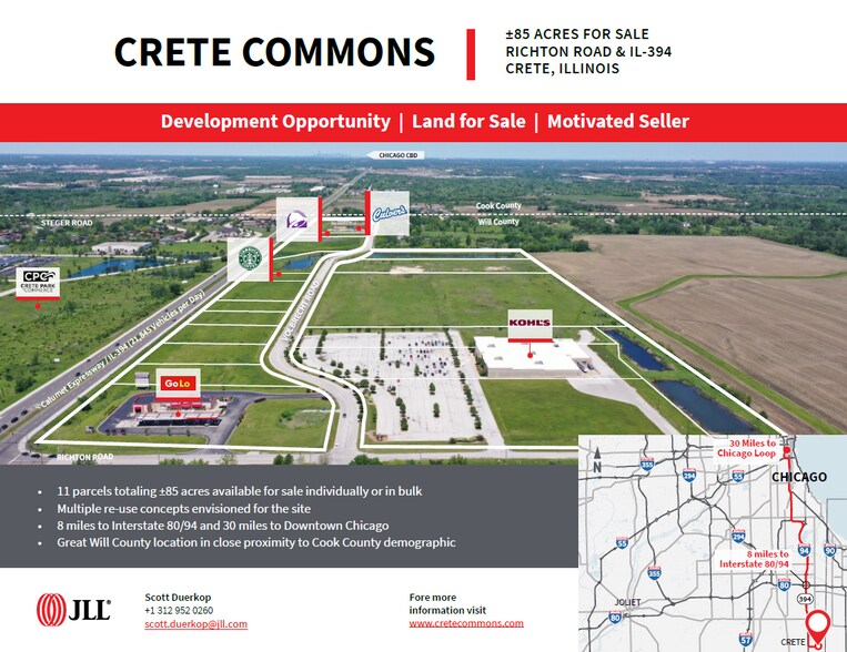 Richton Rd & I-394, Crete, IL 60417 - Crete Commons | LoopNet