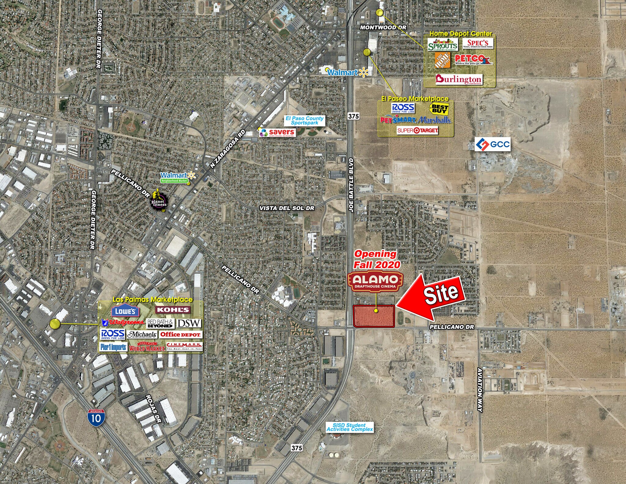 Nec Joe Battle & Pellicano, El Paso, TX 79928 - for Lease | LoopNet.com