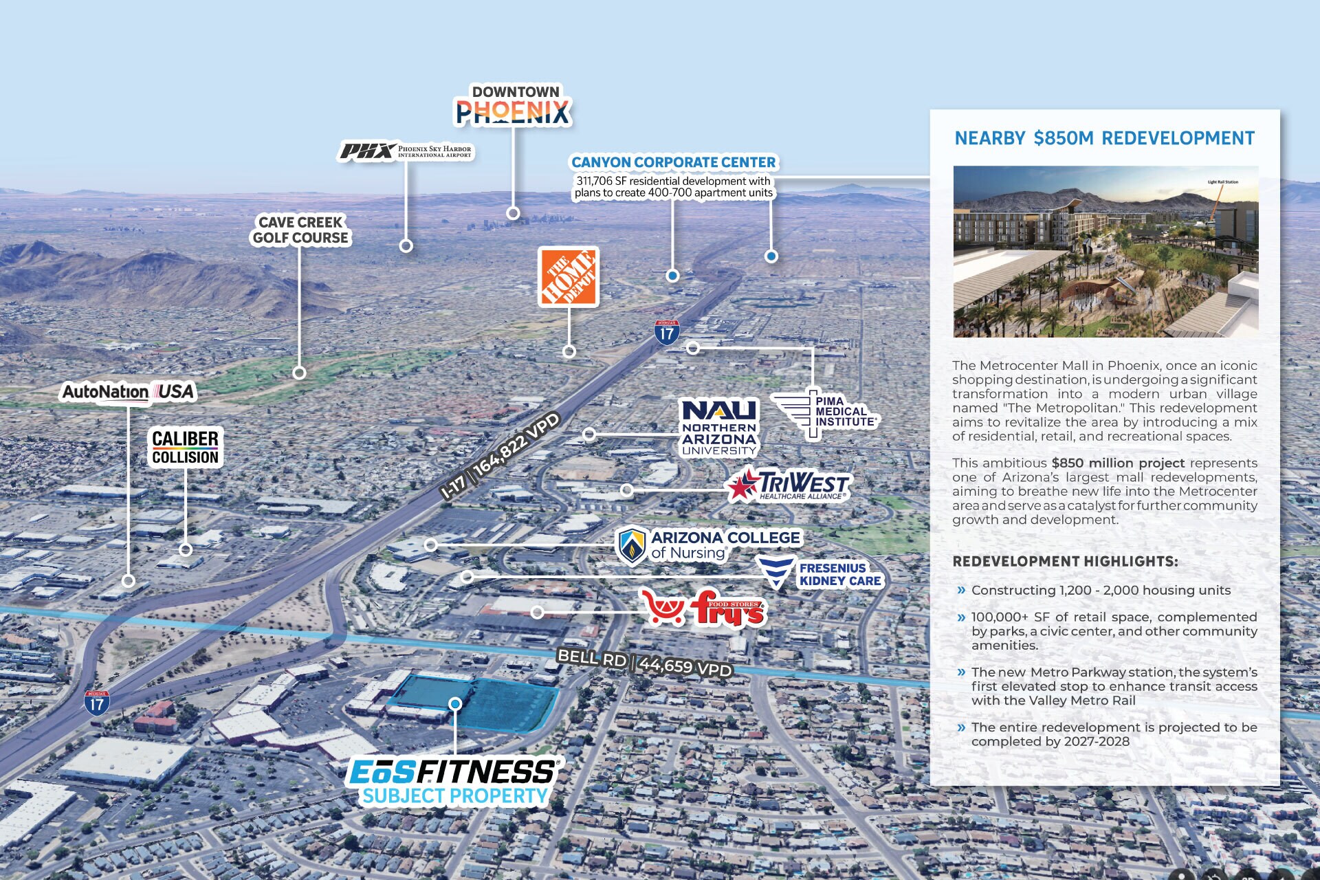 2814 W Bell Rd, Phoenix, AZ 85053 - EoS Fitness | Brand New 20 Year ...