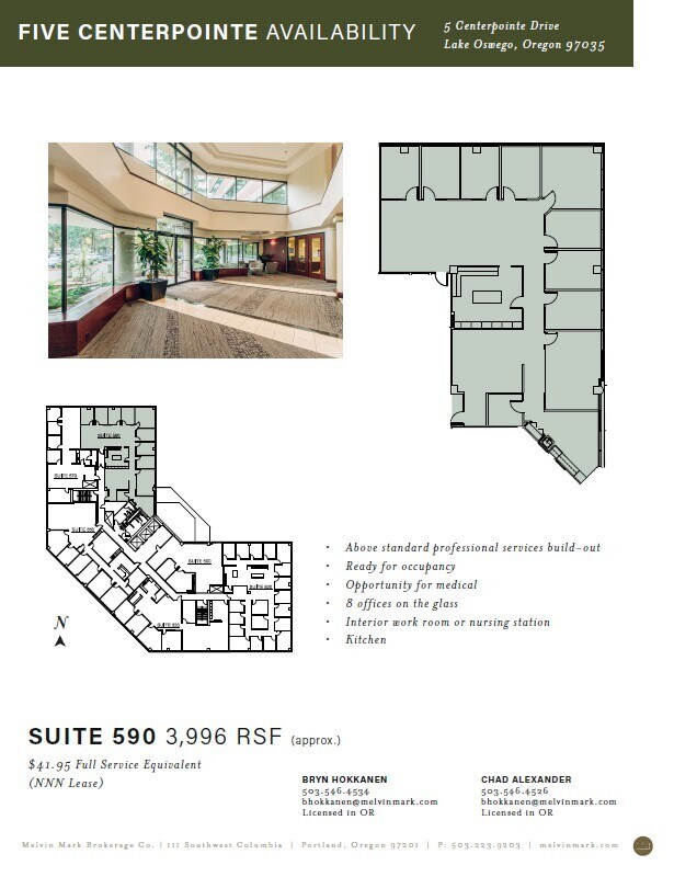 5 Centerpointe Dr, Lake Oswego, OR 97035 - 5 Centerpointe | LoopNet