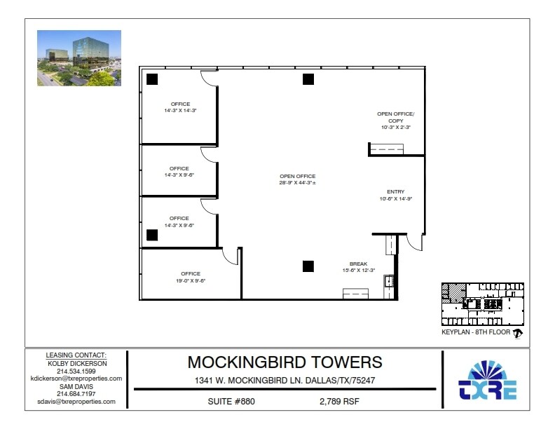 1341 W Mockingbird Ln, Dallas, TX 75247 - Mockingbird Towers | LoopNet