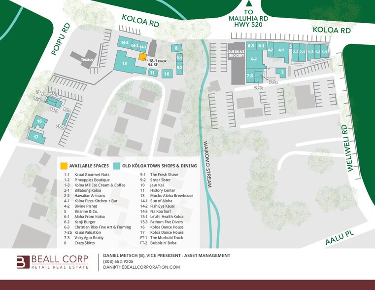 5392 Koloa Rd, Koloa, HI 96756 - Old Koloa Town Shops | LoopNet