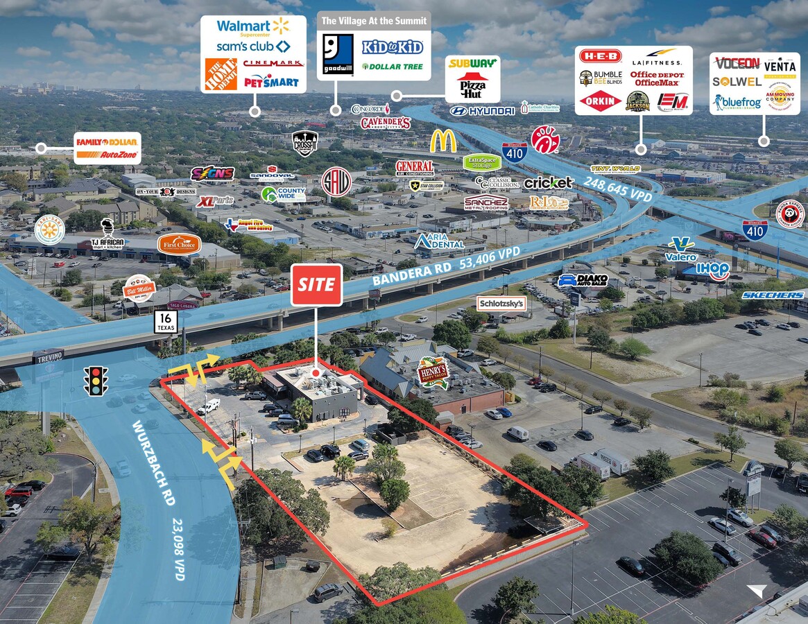 6040 Bandera Rd, Leon Valley, TX 78238 - Former Taco Cabana | LoopNet