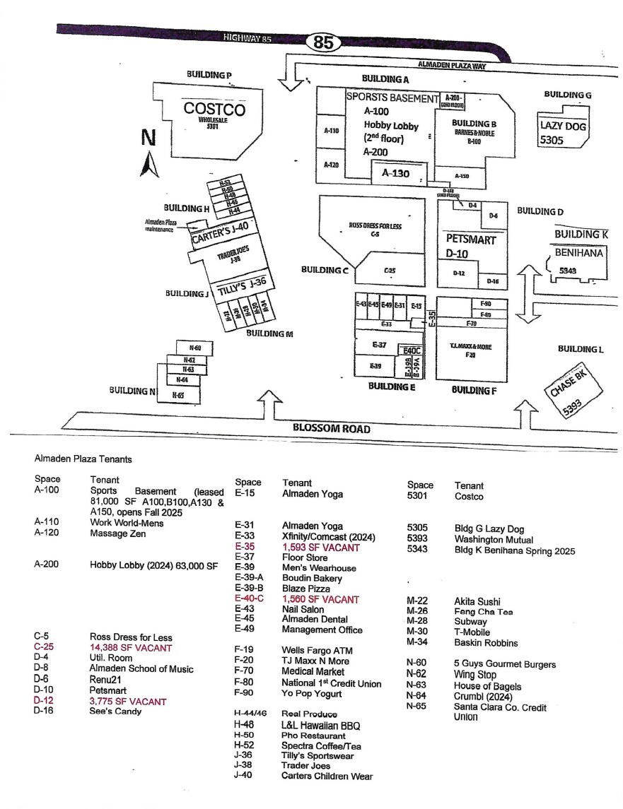 5353 Almaden Expy, San Jose, CA 95118 - Almaden Plaza | LoopNet