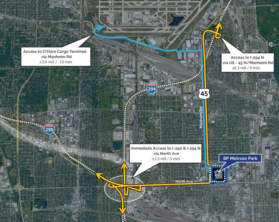 10400 W North Ave, Melrose Park, IL 60160 - Bridge Point Melrose Park ...