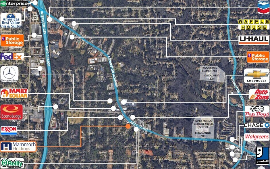 4947 Covington Hwy, Decatur, GA 30035 - Mammoth Car Wash | LoopNet