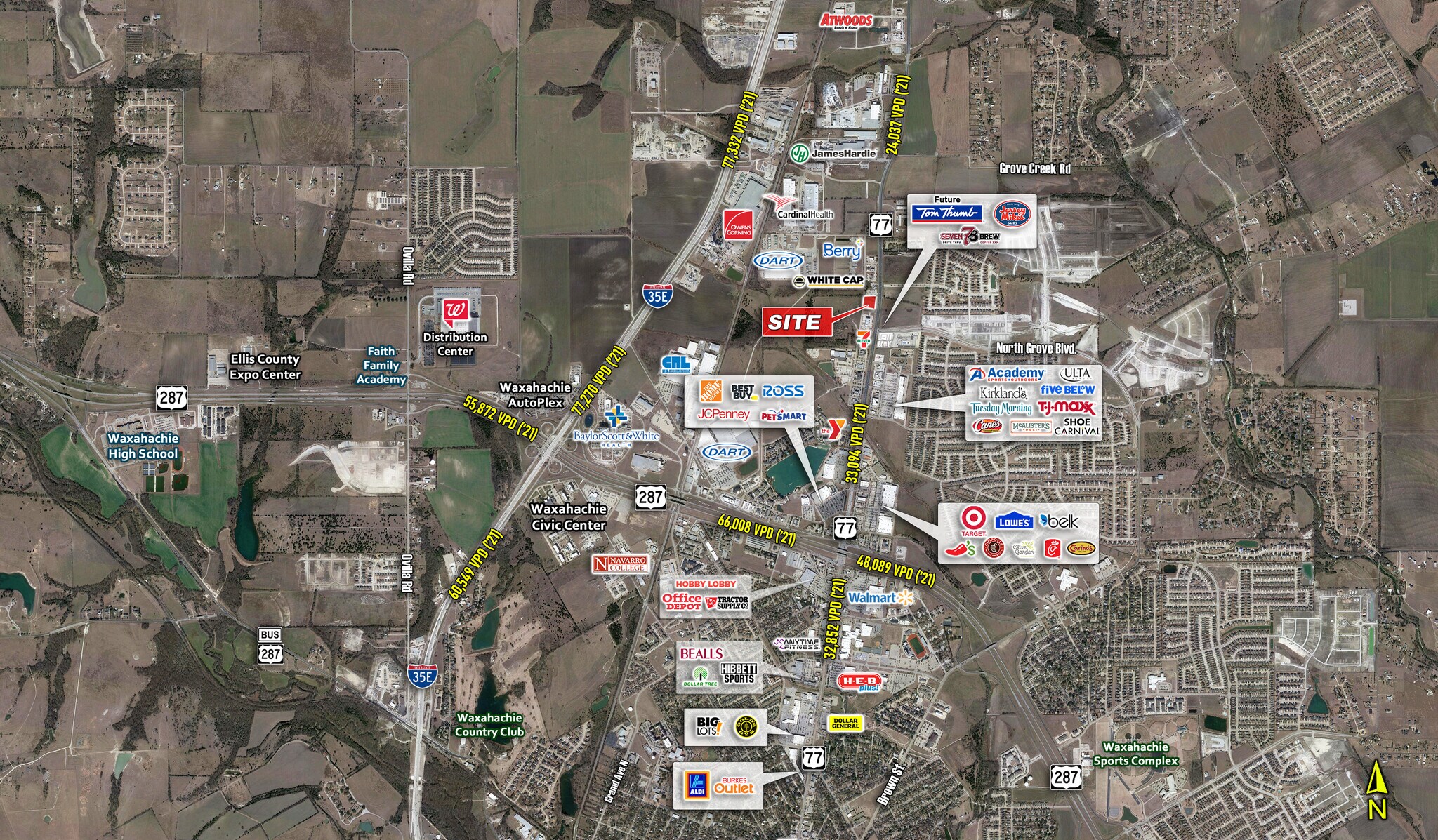 1995 N Highway 77, Waxahachie, TX 75165 - Retail for Lease | LoopNet