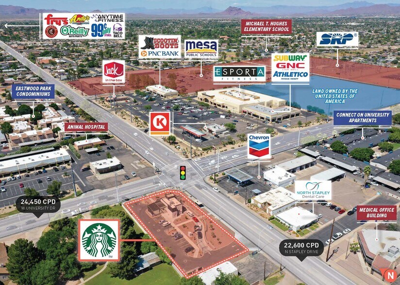 356 Stapley, Mesa, AZ 85203 - Starbucks | LoopNet