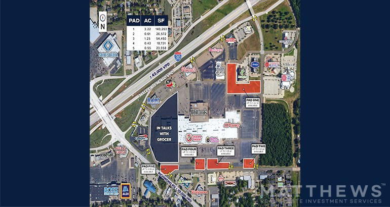 Central Mall Pad Sites, Texarkana, TX 75503 - CENTRAL MALL PAD SITES ...