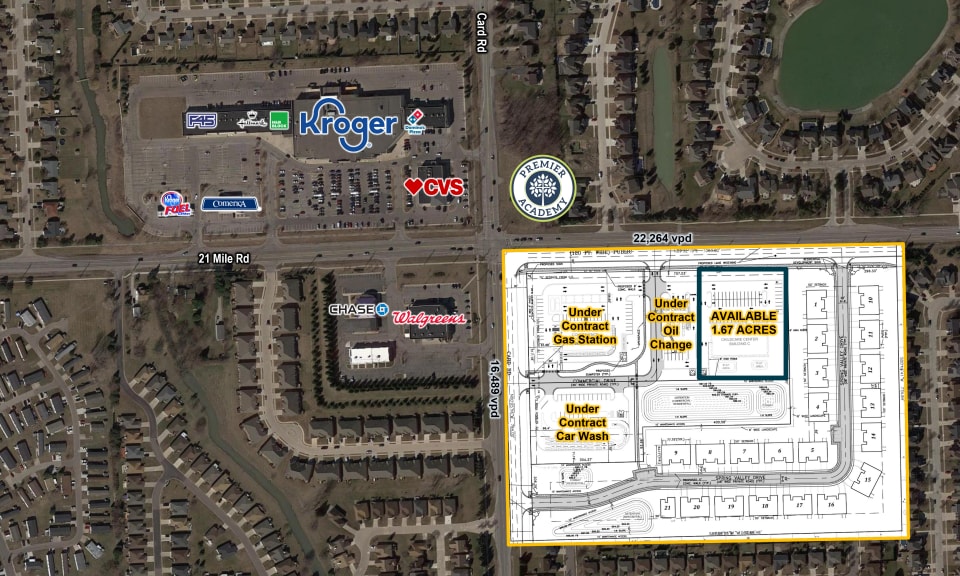 21 Mile & Card Rd, Macomb Township, MI 48044 | LoopNet