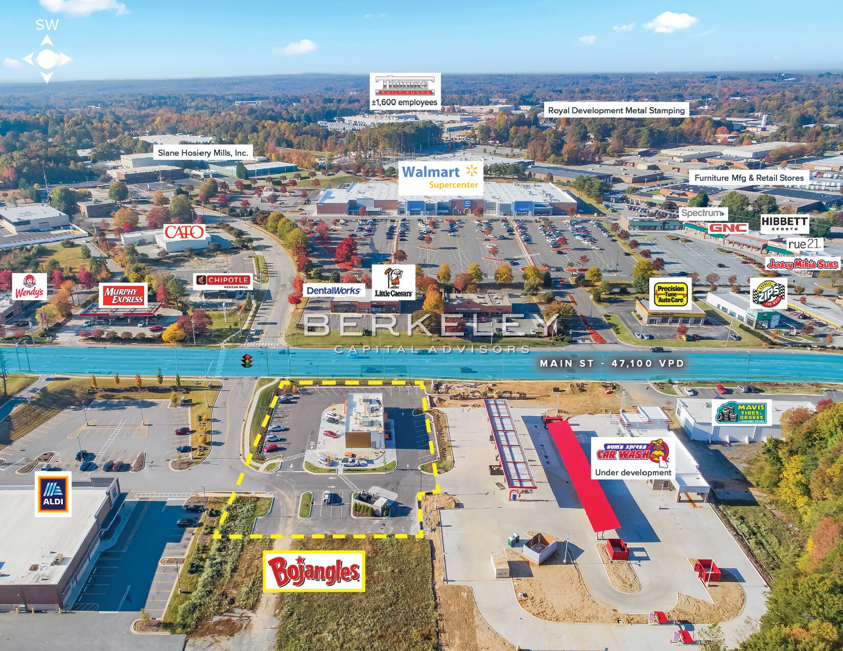 2621 S Main St, High Point, NC 27263 - Bojangles Relo Store | Corp ...