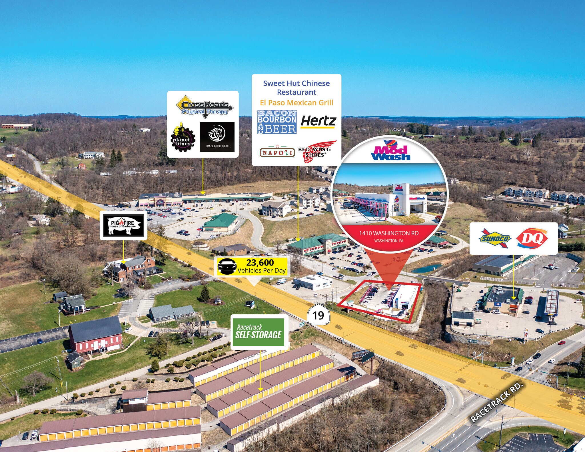 Mod Wash, Washington, PA 15301 - New 20 Yr. NNN Sale Leaseback- Trophy ...