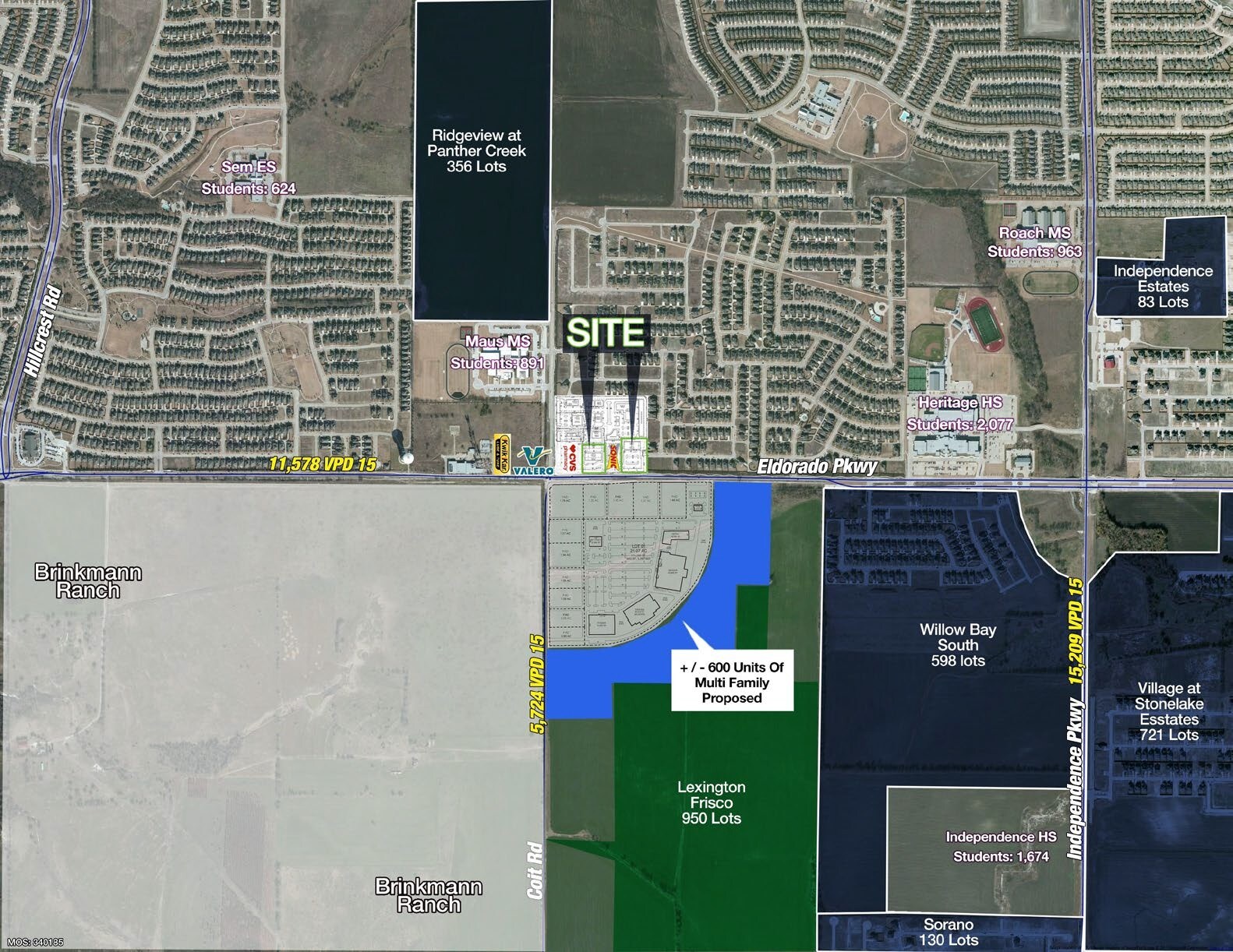 Coit Rd & Eldorado Pky, Frisco, TX, 75035 - Retail Space For Lease ...