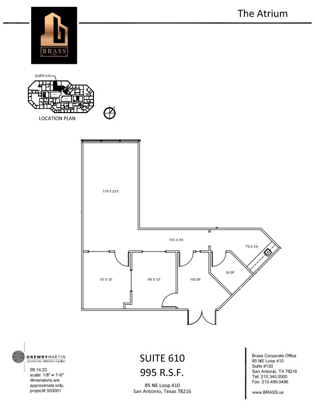 85 NE Loop 410, San Antonio, TX 78216 - The Atrium | LoopNet