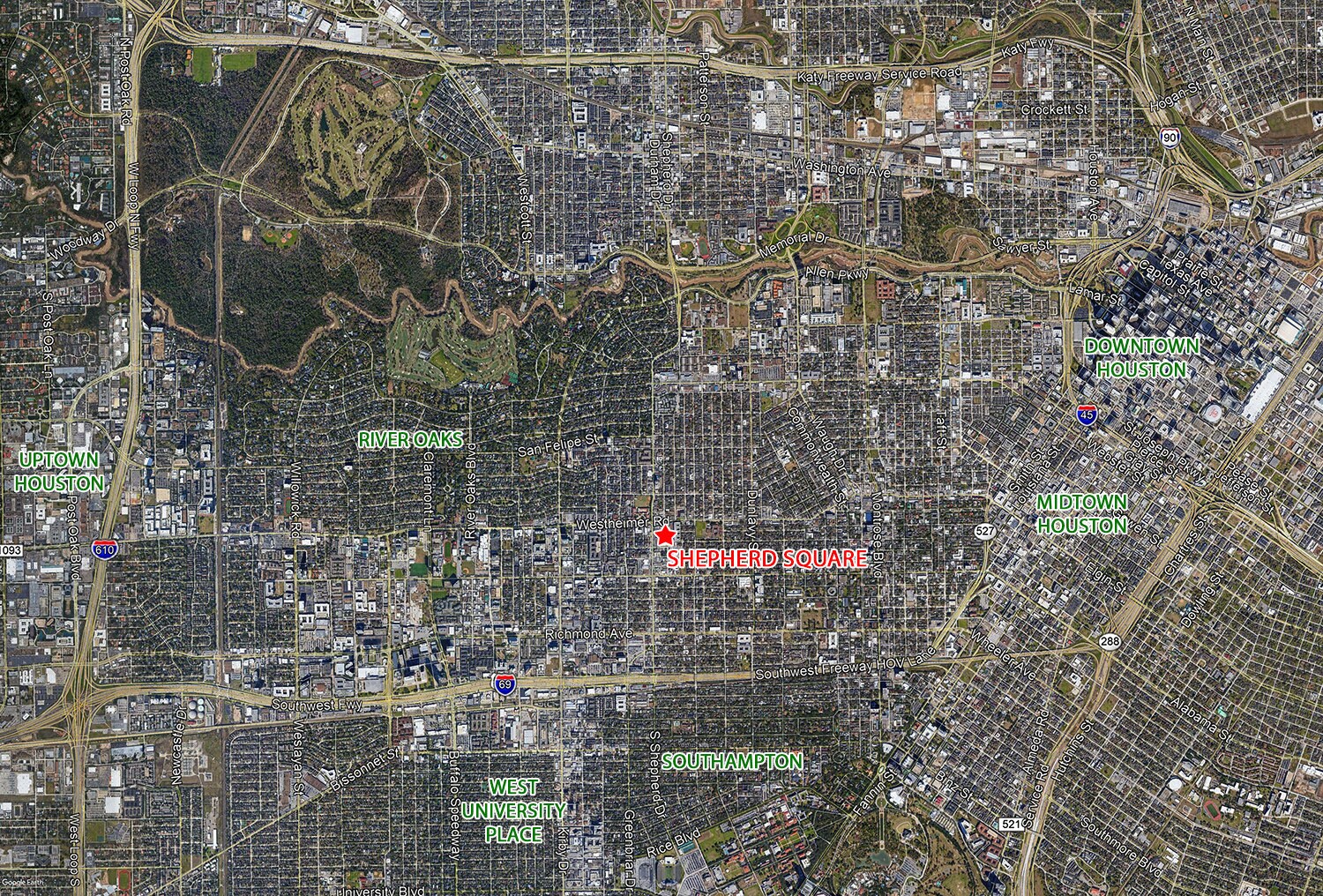 2075 Westheimer Rd, Houston, TX 77098 - Shepherd Square Shopping Center ...