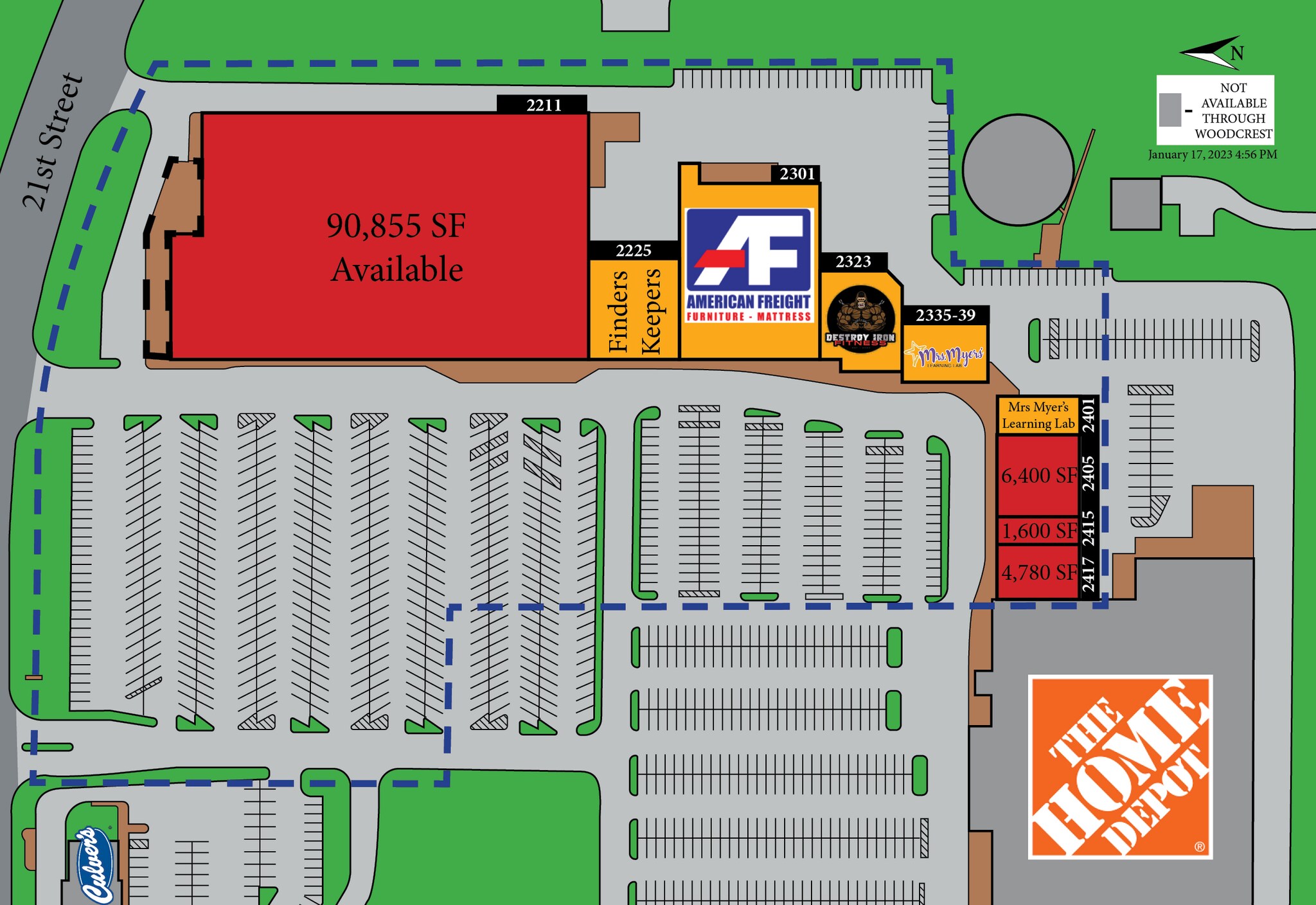 2211-2417 S Green Bay Rd, Racine, WI 53406 - High Ridge Center | LoopNet