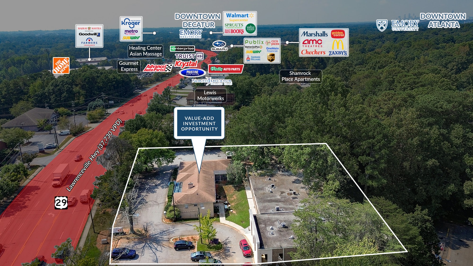 2372 Lawrenceville Hwy, Decatur, GA 30033 - Value-Add Investment ...