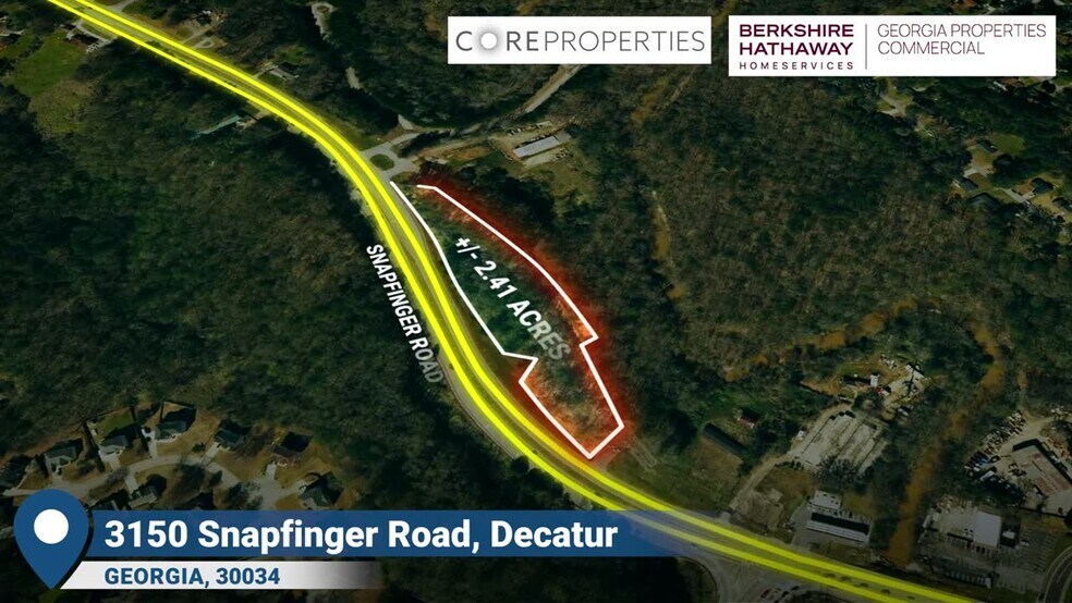 3150 Snapfinger Rd, Decatur, GA 30034 - 2 Acres Corner LOT Double Entry ...