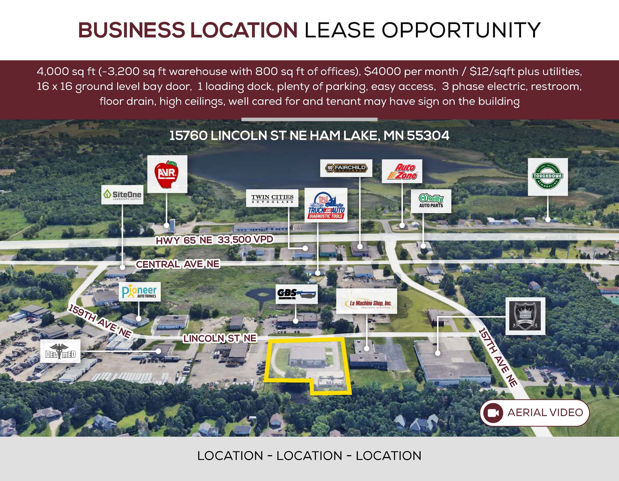 15760 NE Lincoln St, Andover, MN 55304 - Industrial for Lease | LoopNet